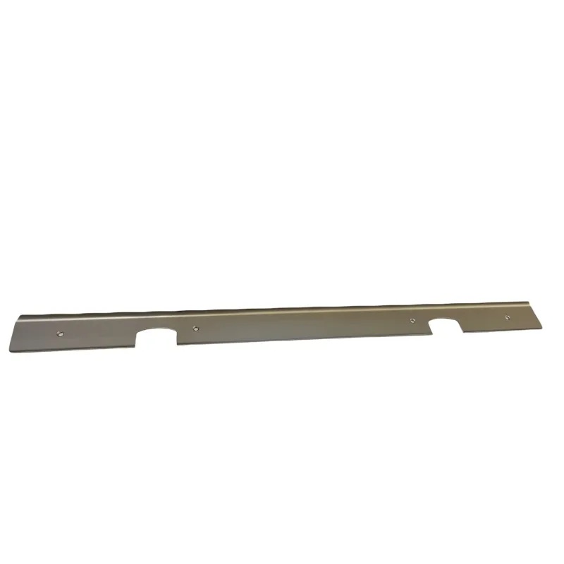 Rohová spojovací lišta na pracovní desku 38 mm / Inox