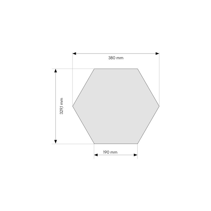 Dekorativní prvek na zeď / Mramor bílý