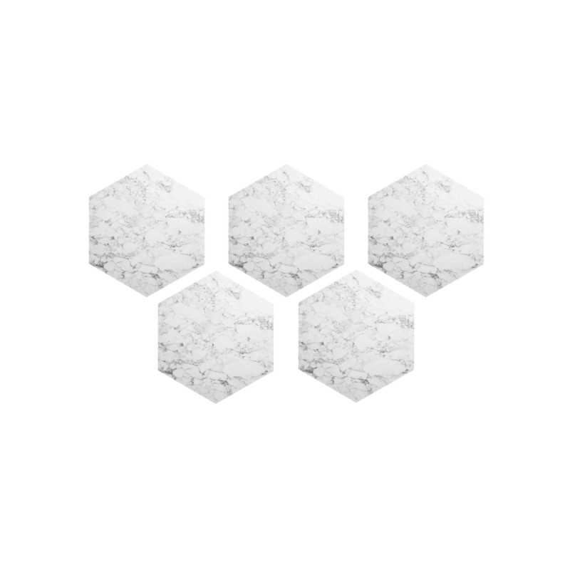 Dekorativní prvek na zeď / Mramor bílý