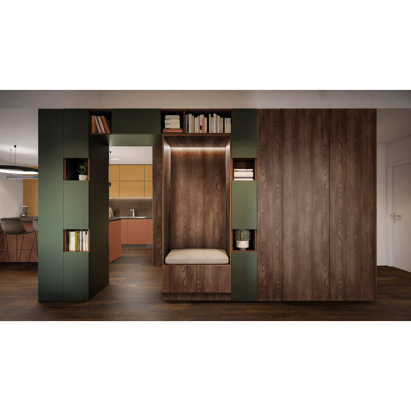 Dřevotříská deska KRONOSPAN SUPERMAT Smoke Green / K521 SU