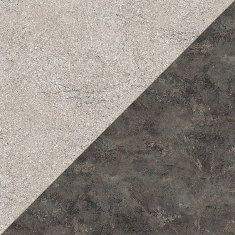 Zástěna k pracovní desce EGGER Metal Rock Antracitový / F121