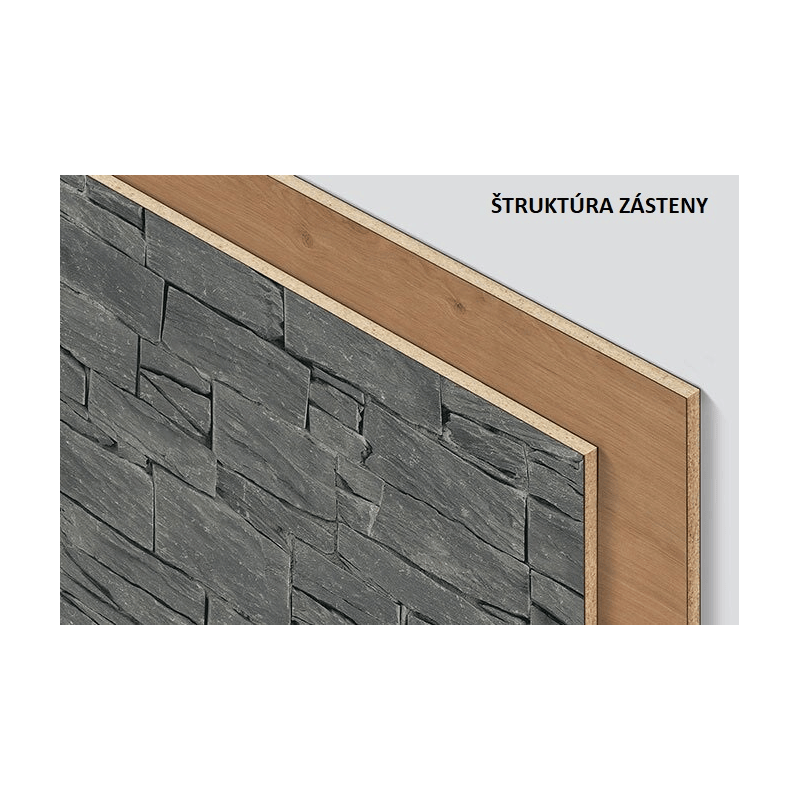 Zástěna PFLEIDERER Rabac / F76028 FG